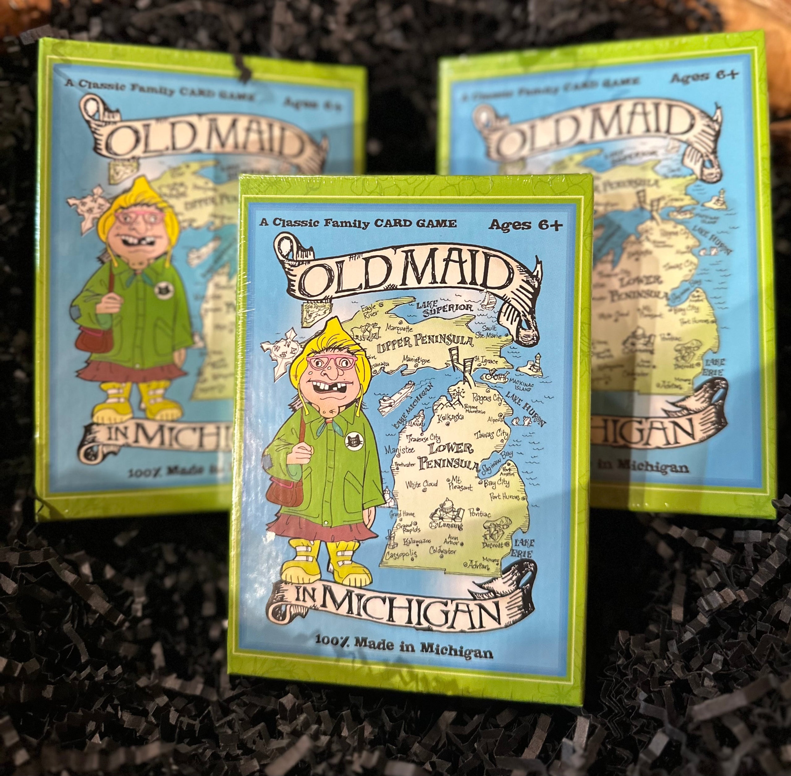 Old Maid Michigan Card Game Kids | Pond Hill Farm